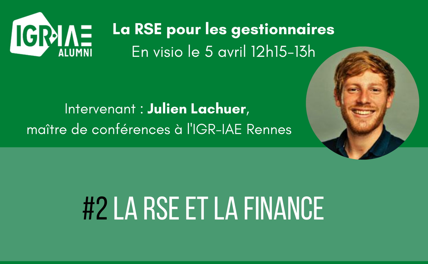 #2 La RSE et la finance
