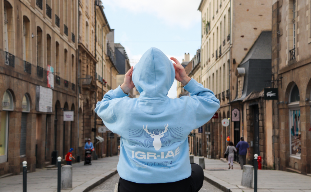 Alumni, vous aussi adoptez le nouveau sweat IGR-IAE Rennes