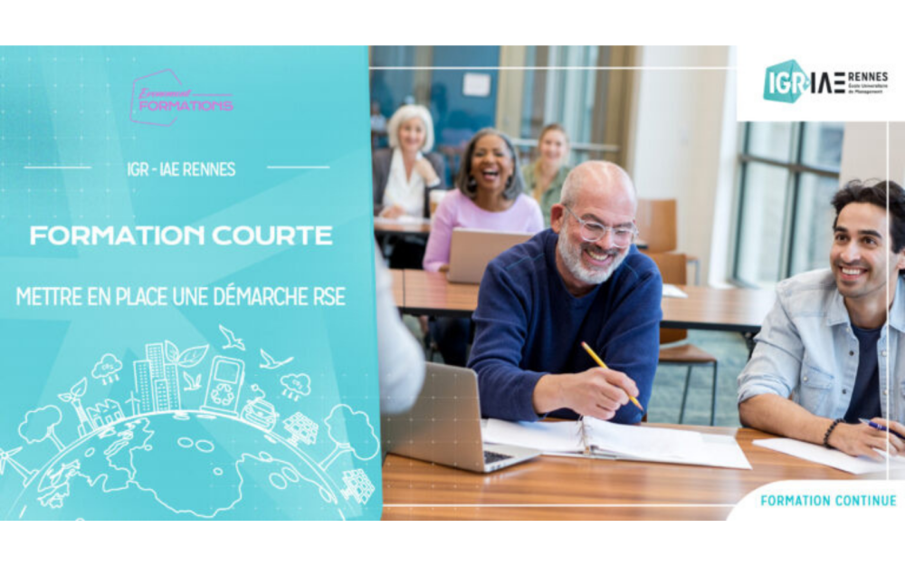 Formation courte : mettez en place la démarche RSE de votre entreprise